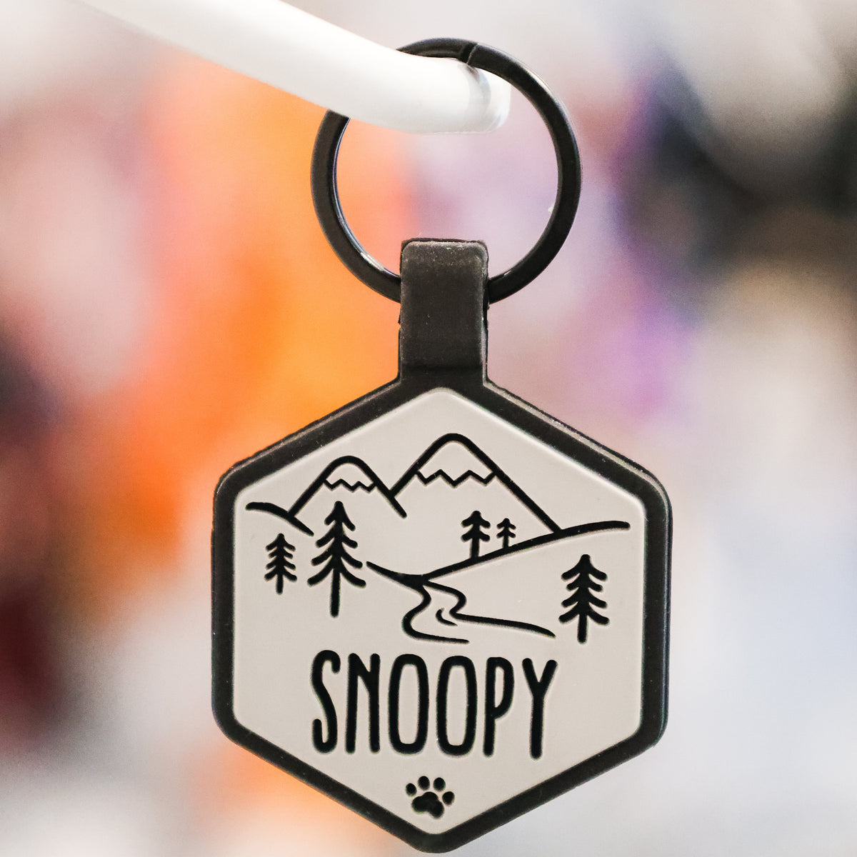 Mountain Adventure Silicone ID Tag – Modern Companion