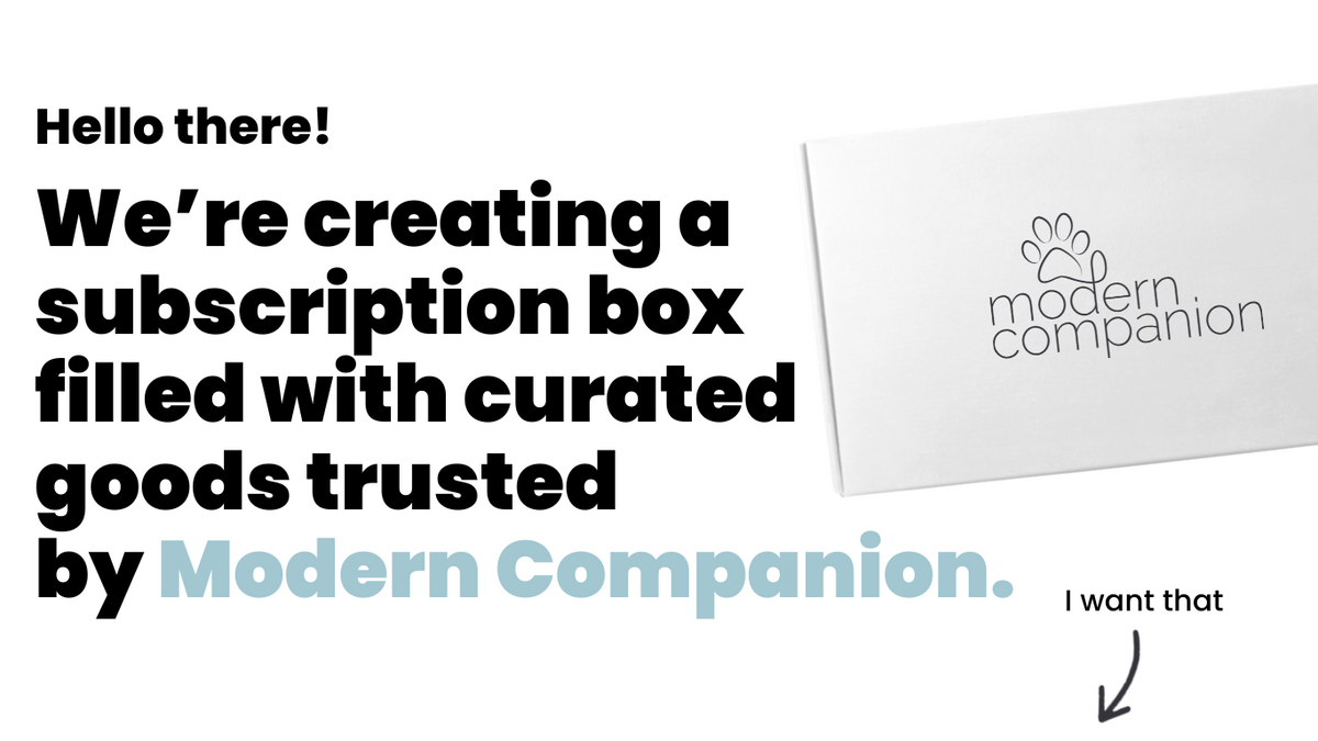 Subscription Box – Modern Companion