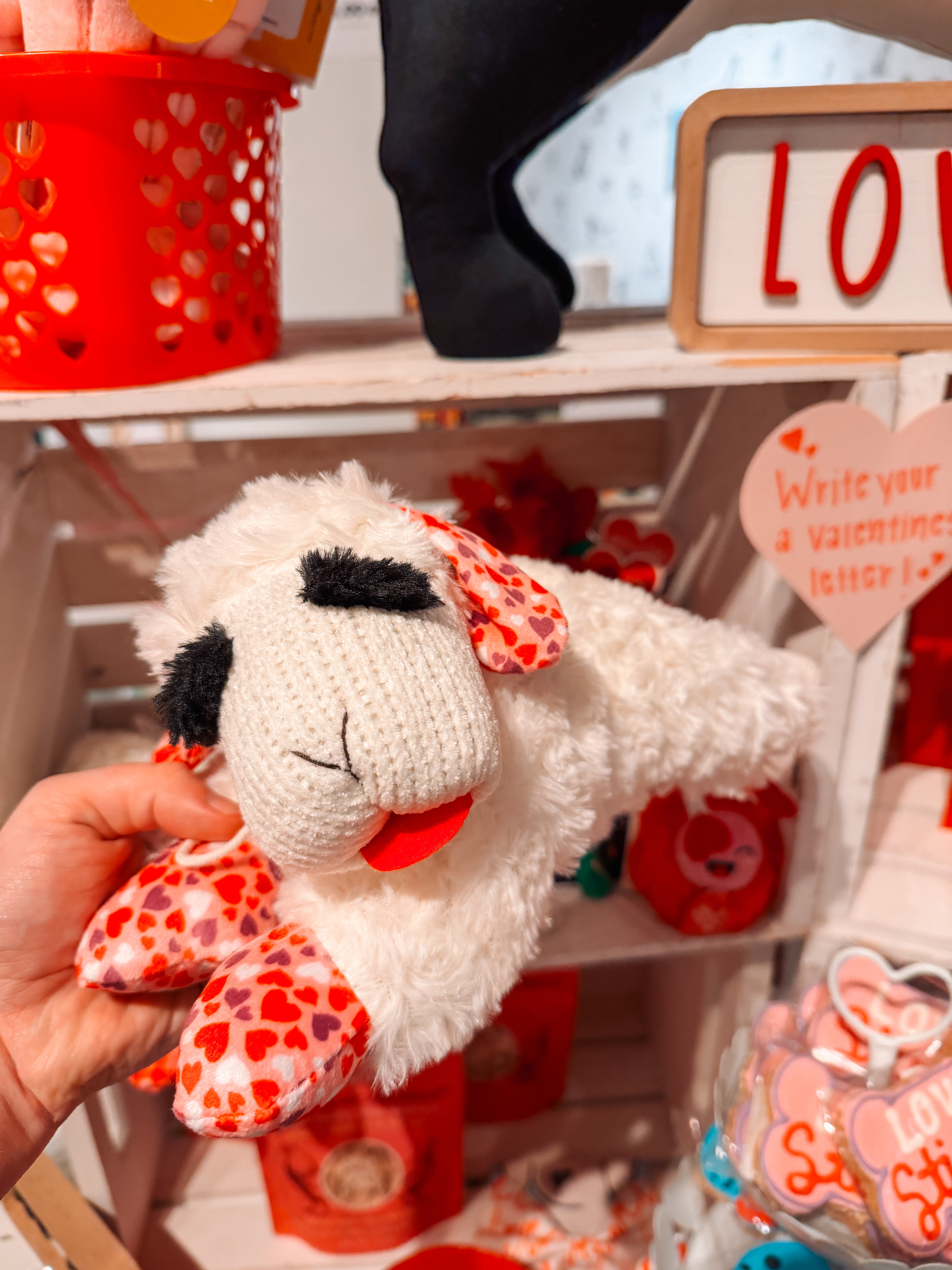 Valentine’S Day Lamb Chop Toy – Modern Companion