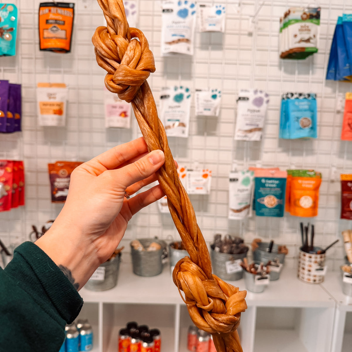 Braided Lamb Collagen Knot Chews – Modern Companion