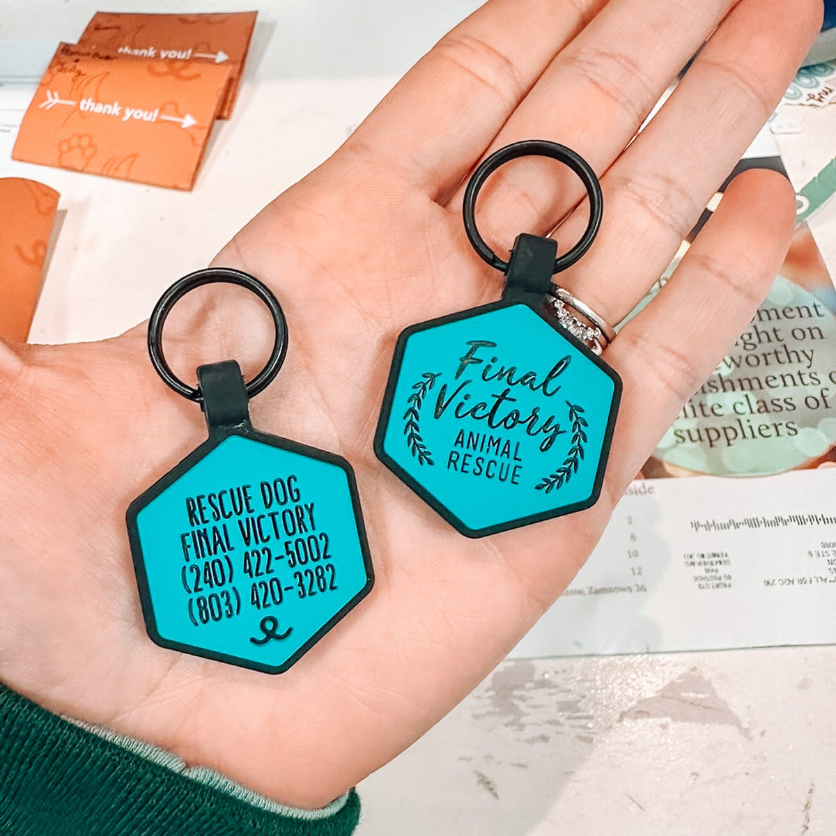 Final Victory Pet ID Tag – Modern Companion