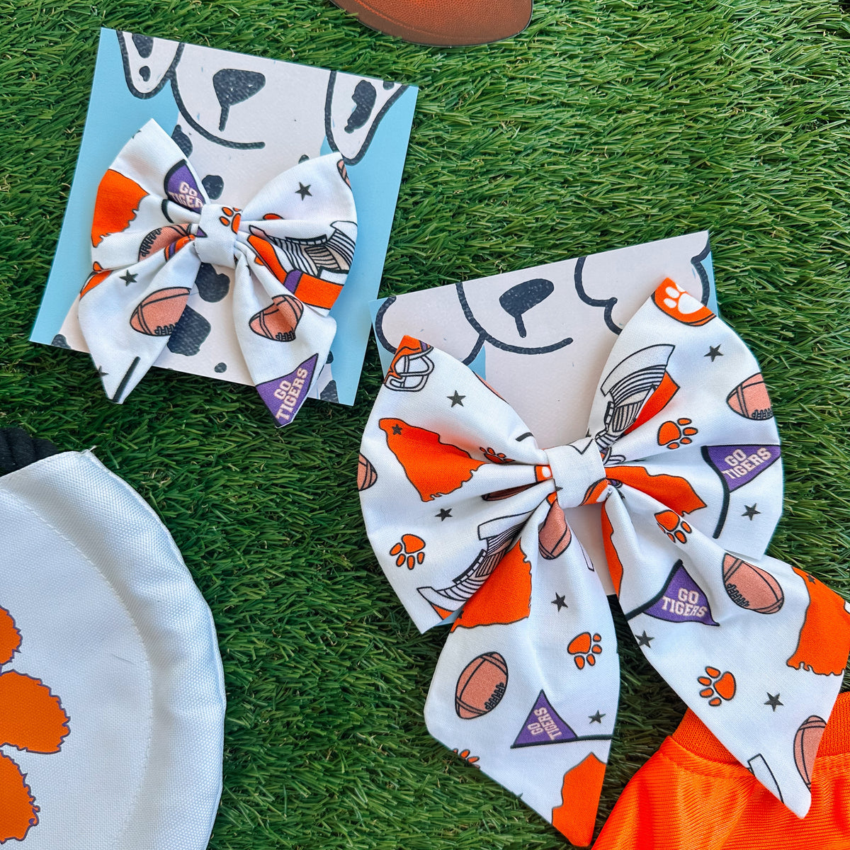 Go Tigers Pet Sailor Bow – Modern Companion