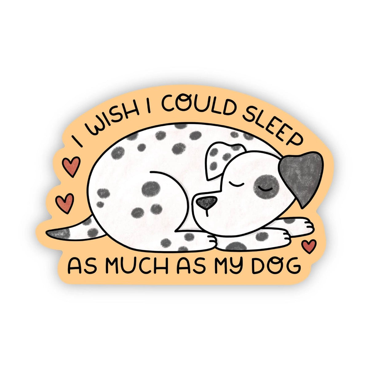 I Wish I Could Sleep Sticker – Modern Companion
