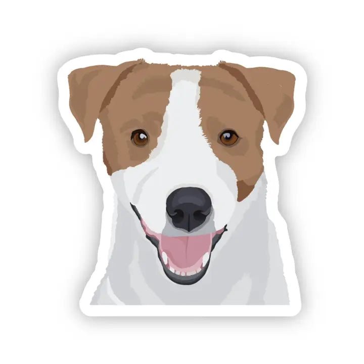 Jack Russell Terrier Dog Vinyl Sticker – Modern Companion