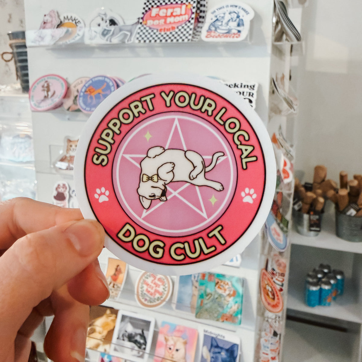 Support your local Dog Cult Sticker – Modern Companion