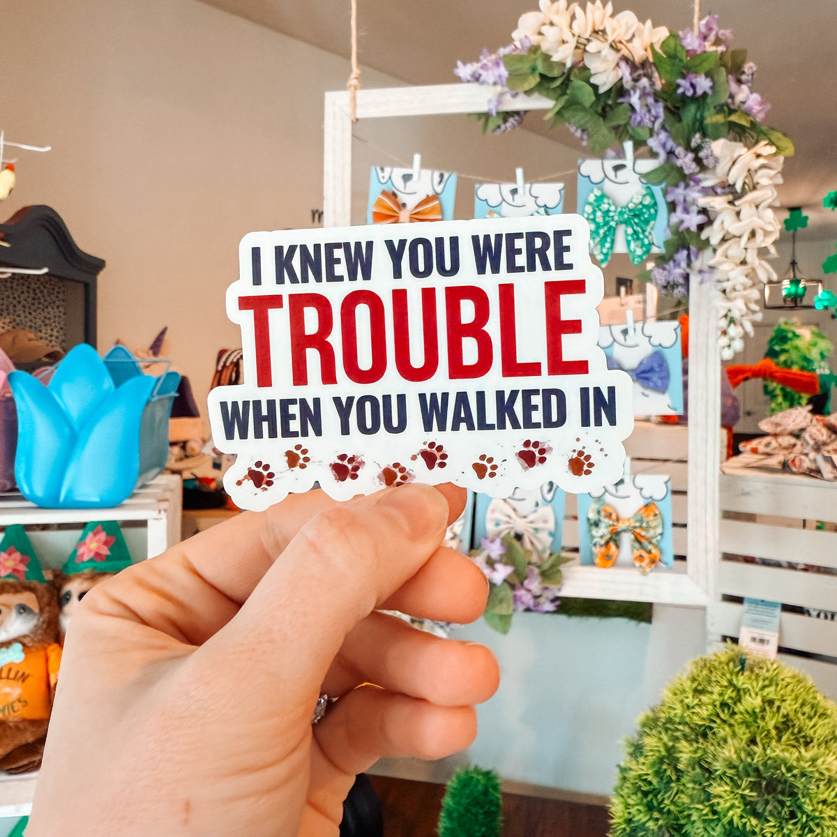 Trouble Dog Stickers – Modern Companion