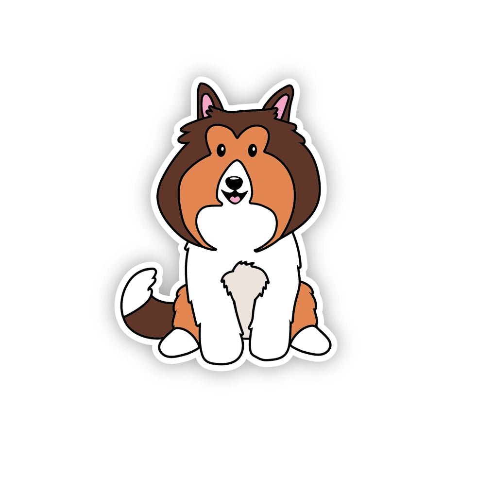 Rough Collie Sticker – Modern Companion
