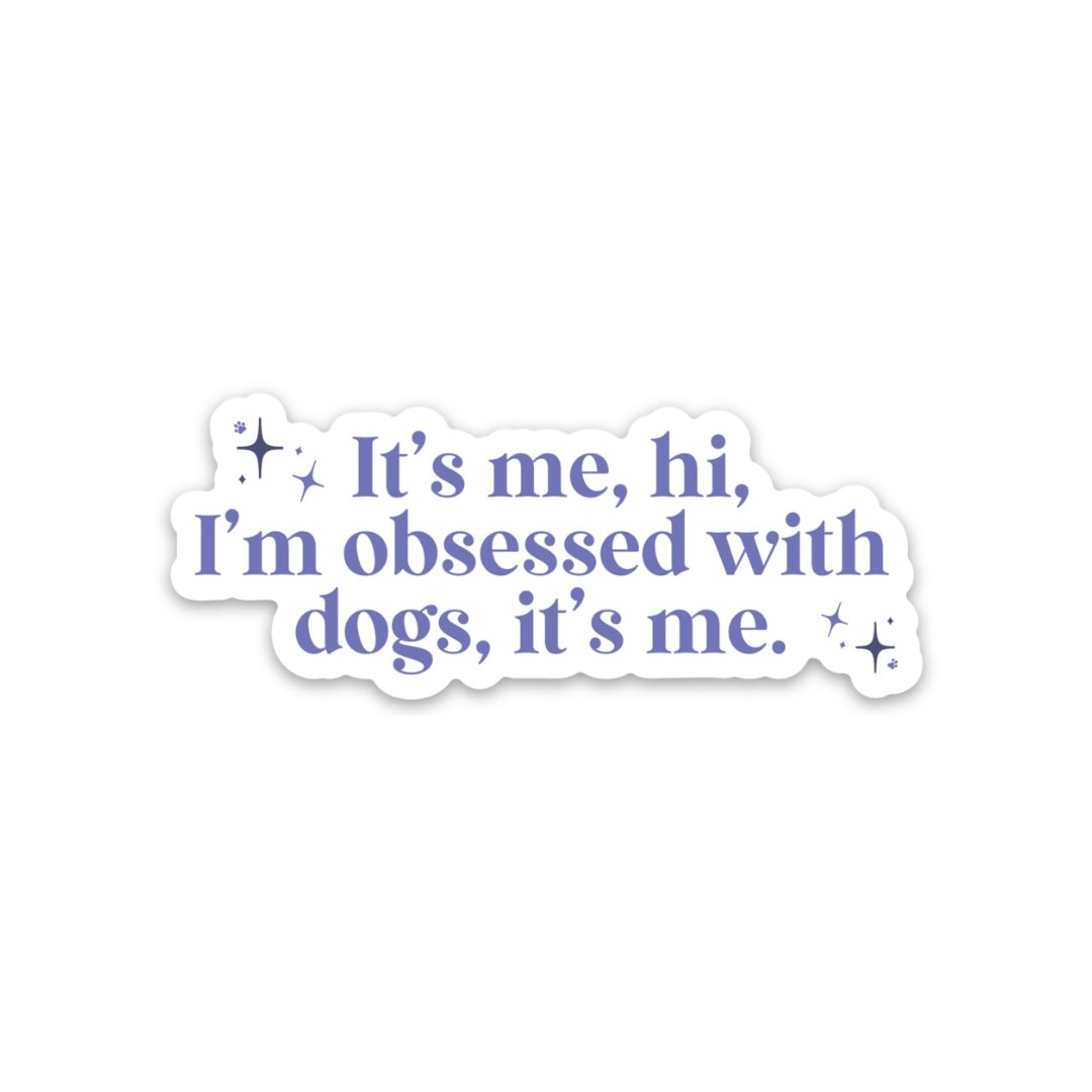 "It's me, hi" Sticker – Modern Companion