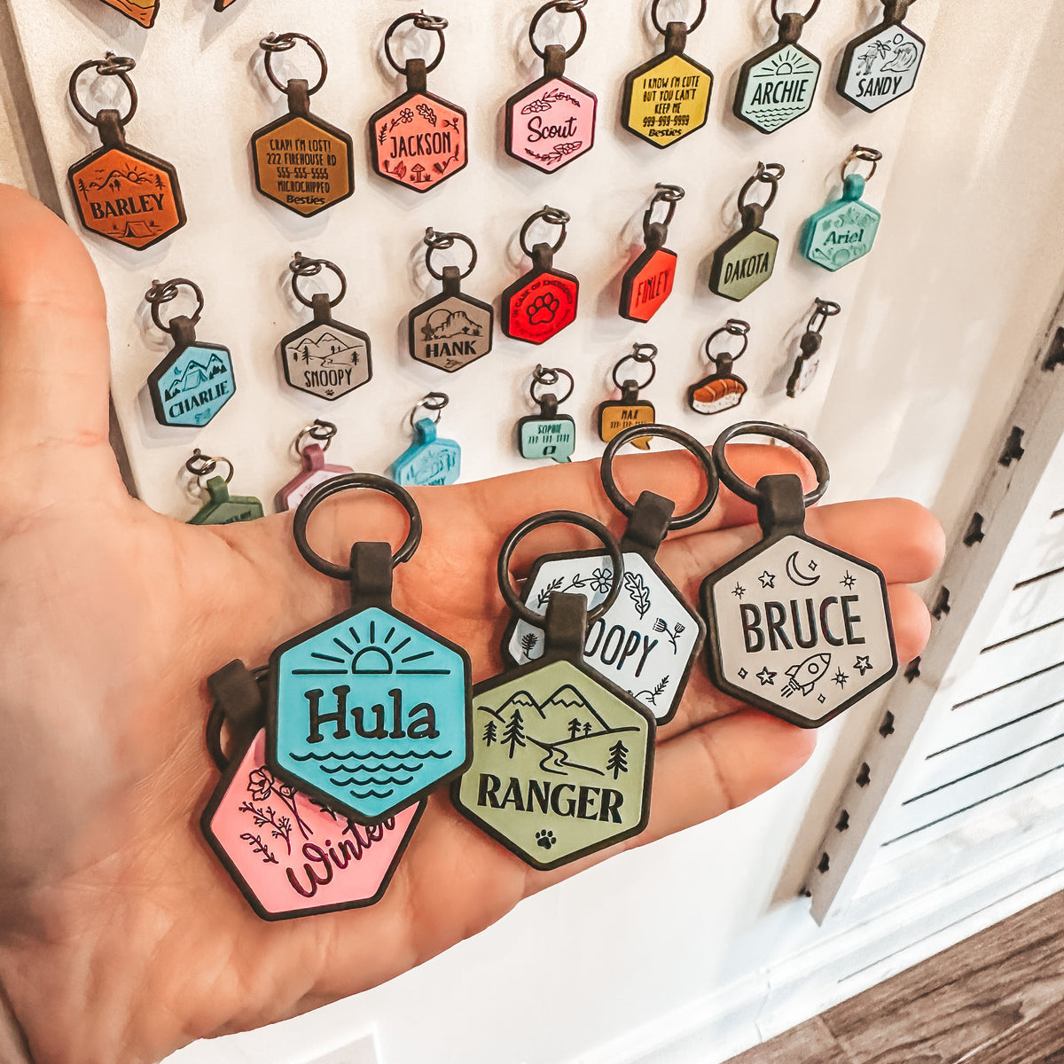 Mini Design Your Own Silicone Pet Id Tag – Modern Companion